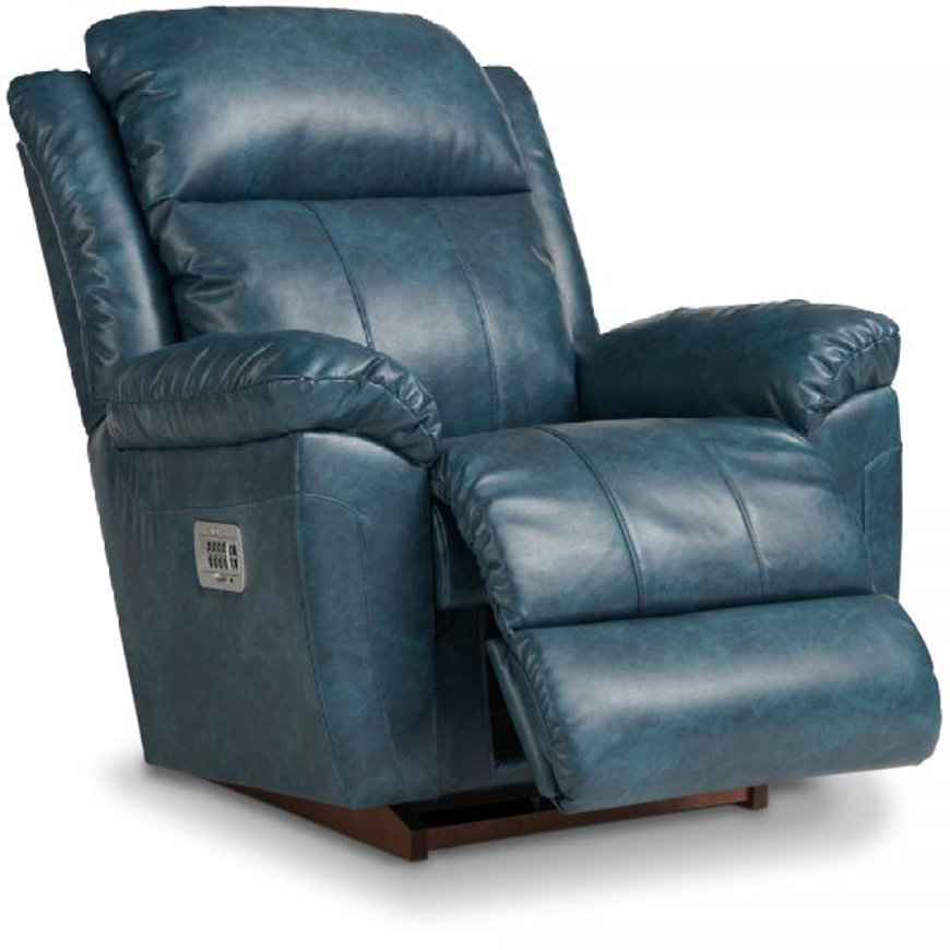 JOEL POWER ROCKING RECLINER WITH POWER HEADREST AND LUMBAR | Benfatti's ...