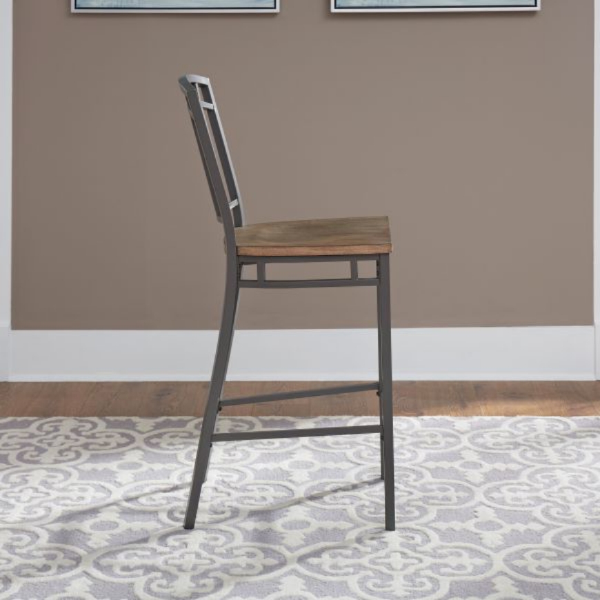 Modern Craftsman Counter Stool by homestyles | Benfatti's Furniture